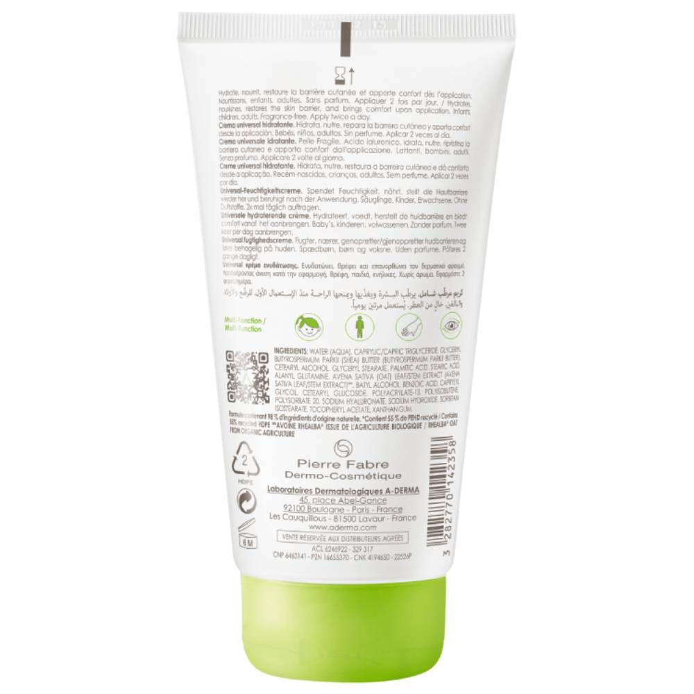 A-Derma Creme Hidratante Universal 150ml