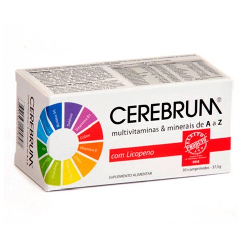 Cerebrum Multivitaminas & Minerais de A a Z 30 comprimidos