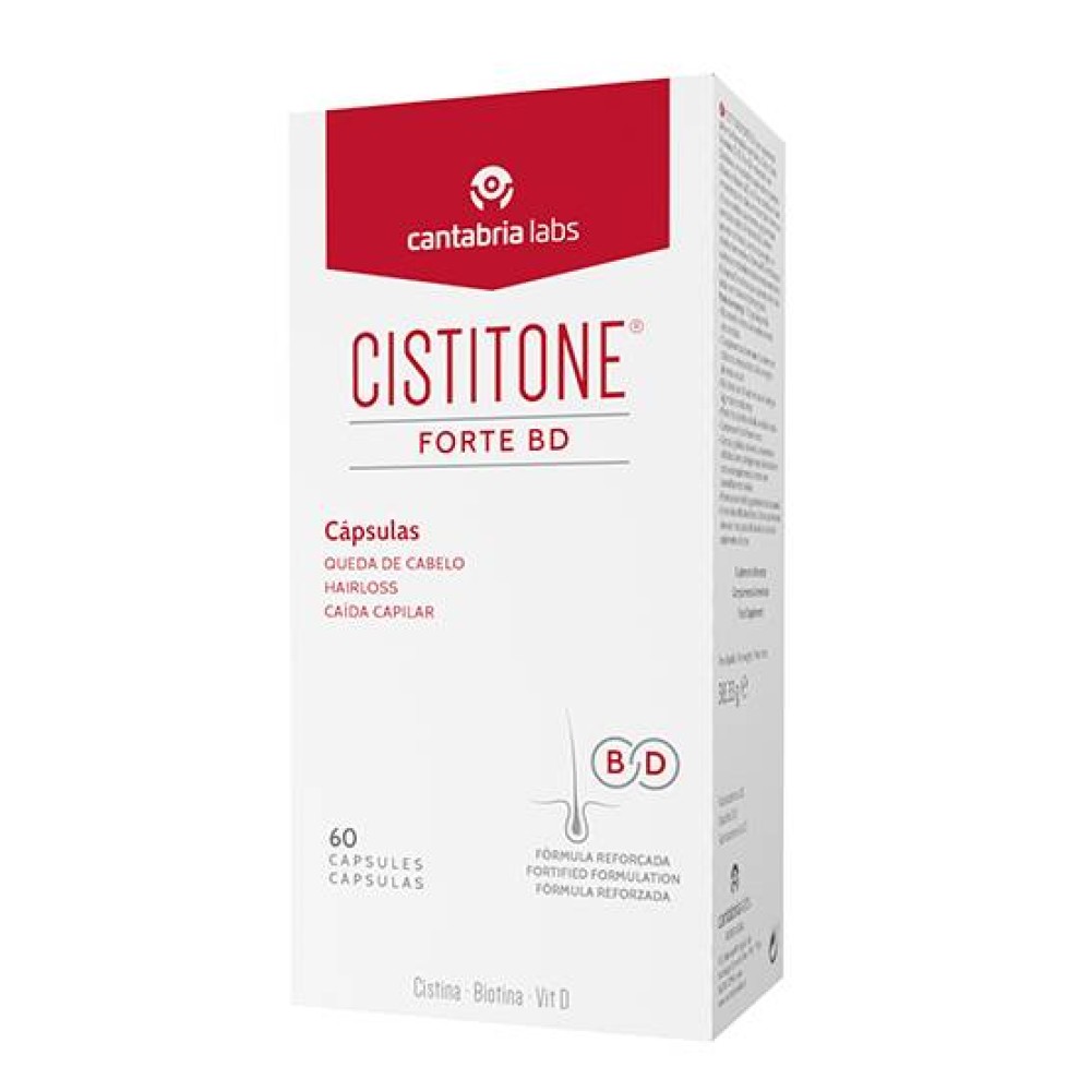 Cistitone Forte BD Queda de Cabelo 60 Cápsulas