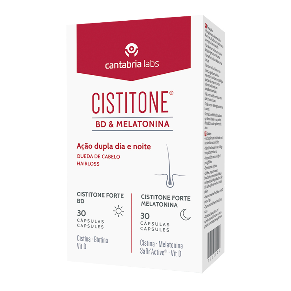 Cistitone Forte BD and Melatonin Hair Loss 60 capsules