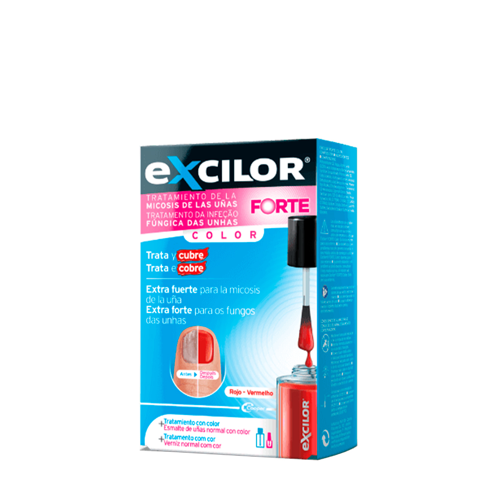 Excilor Forte Colour Fungus Treatment Red 30ml + 8ml