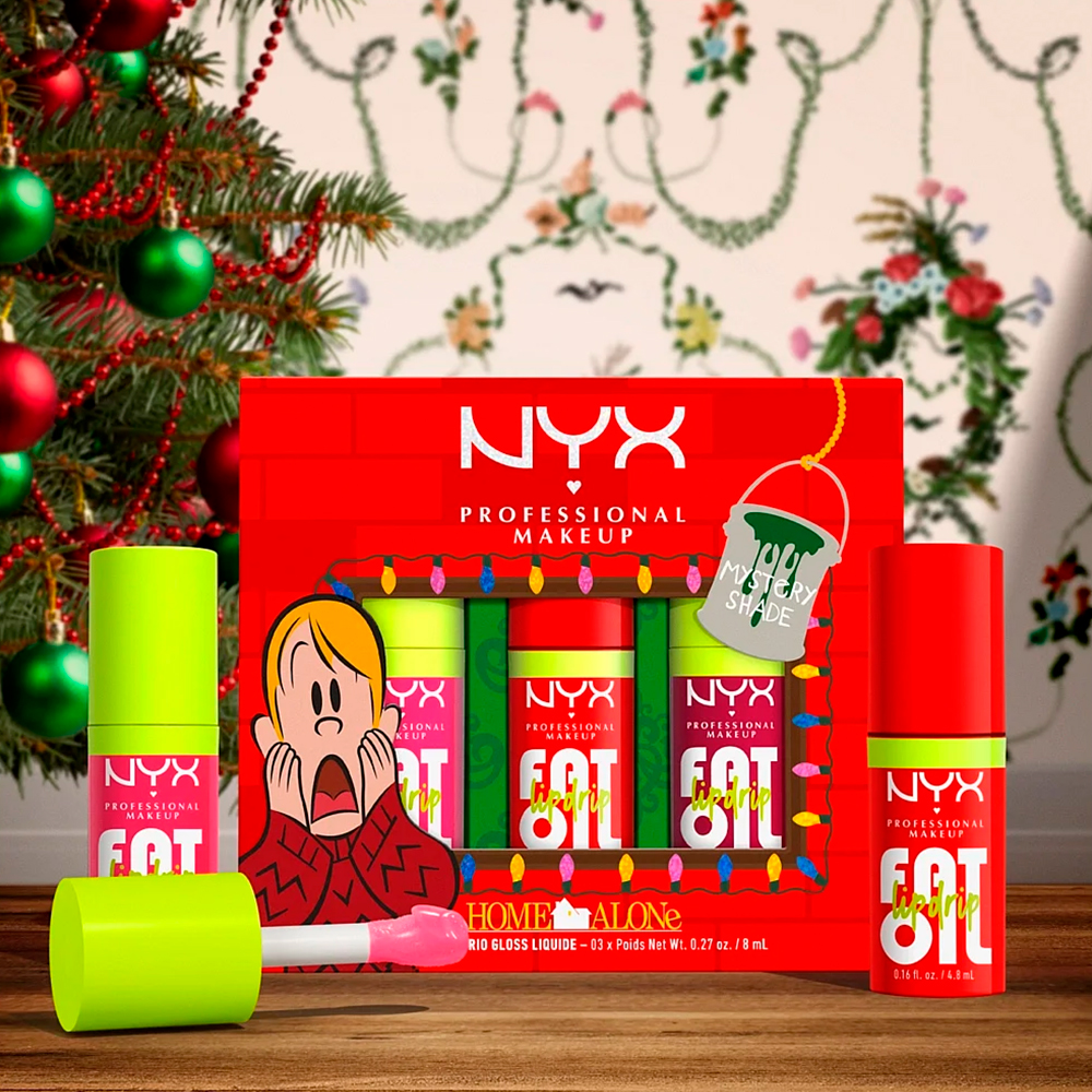 NYX Home Alone Fat Oil Lip Drip Trio 1
