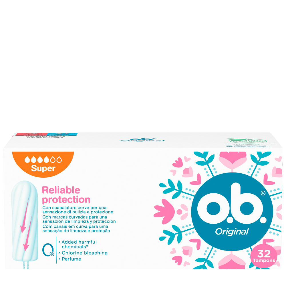 O.B. Original Super Tampon 32 units