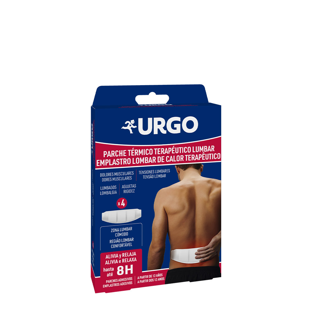 Urgo Therapeutic Heat Patch for the Lower Back 4 units